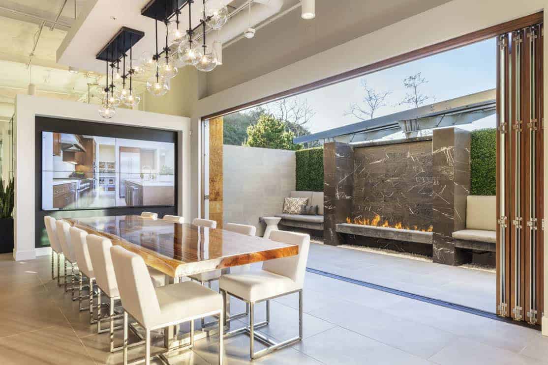 Tri Pointe Homes indoor outdoor space