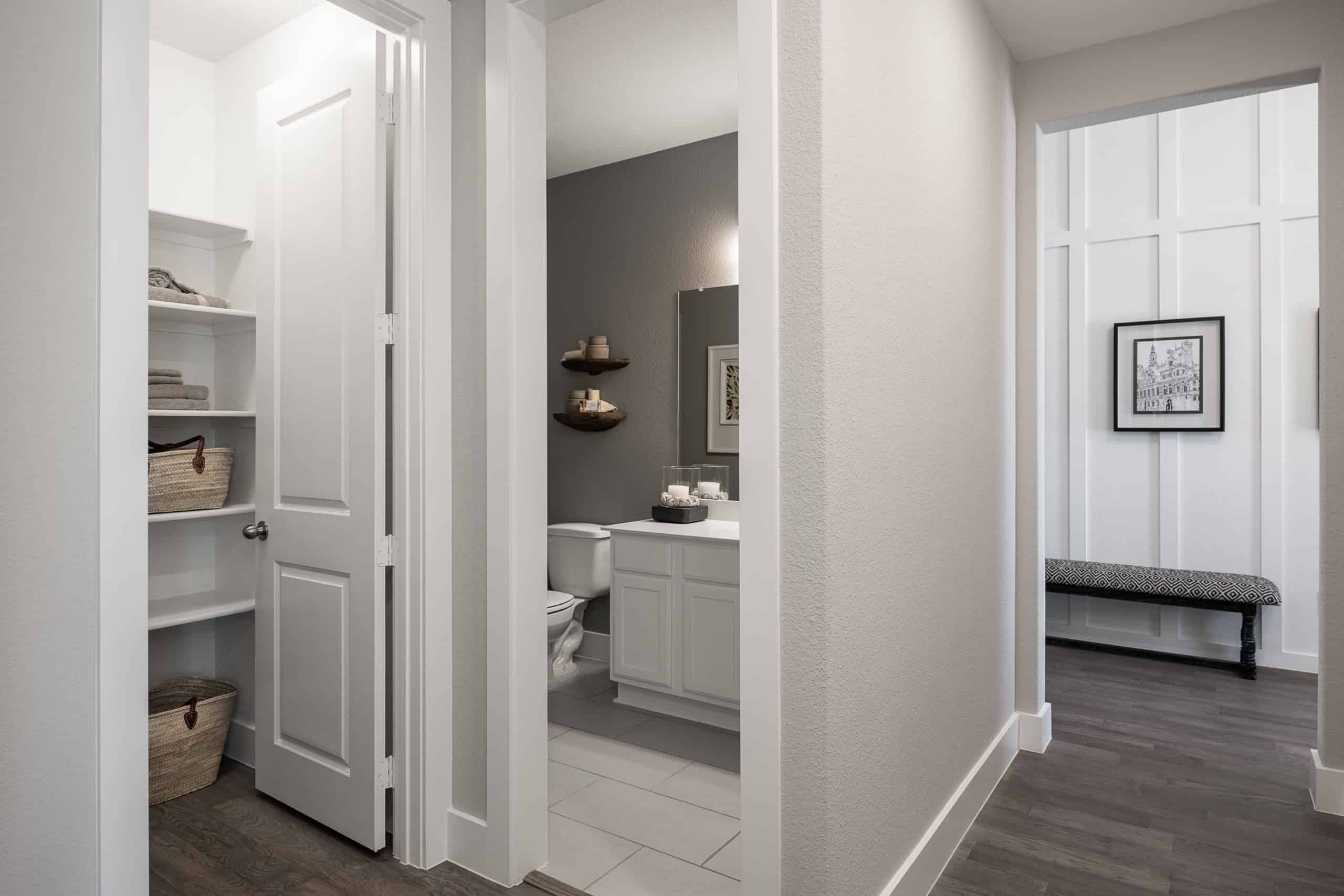 Carson-model-home-hallway
