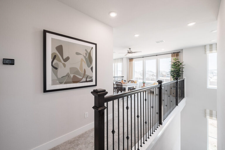 Representative Only | Kingfisher Plan | Upstairs Railing