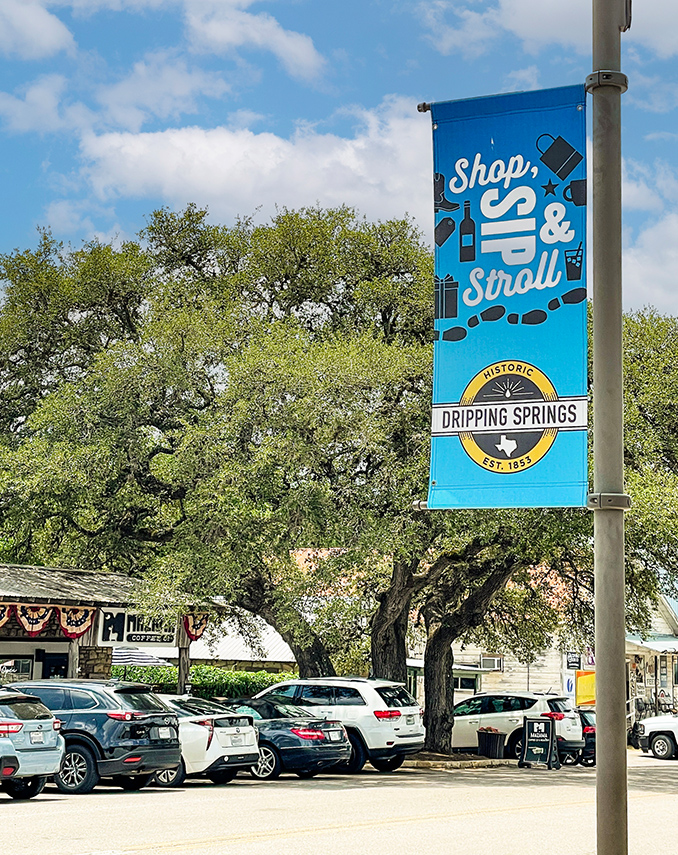 Just a couple of minutes from downtown Dripping Springs