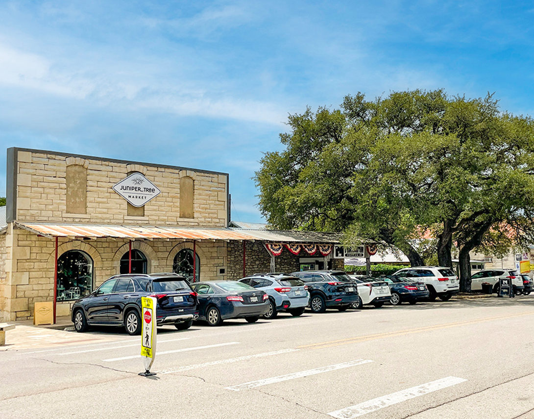 Historic Mercer Street in Downtown Dripping Springs