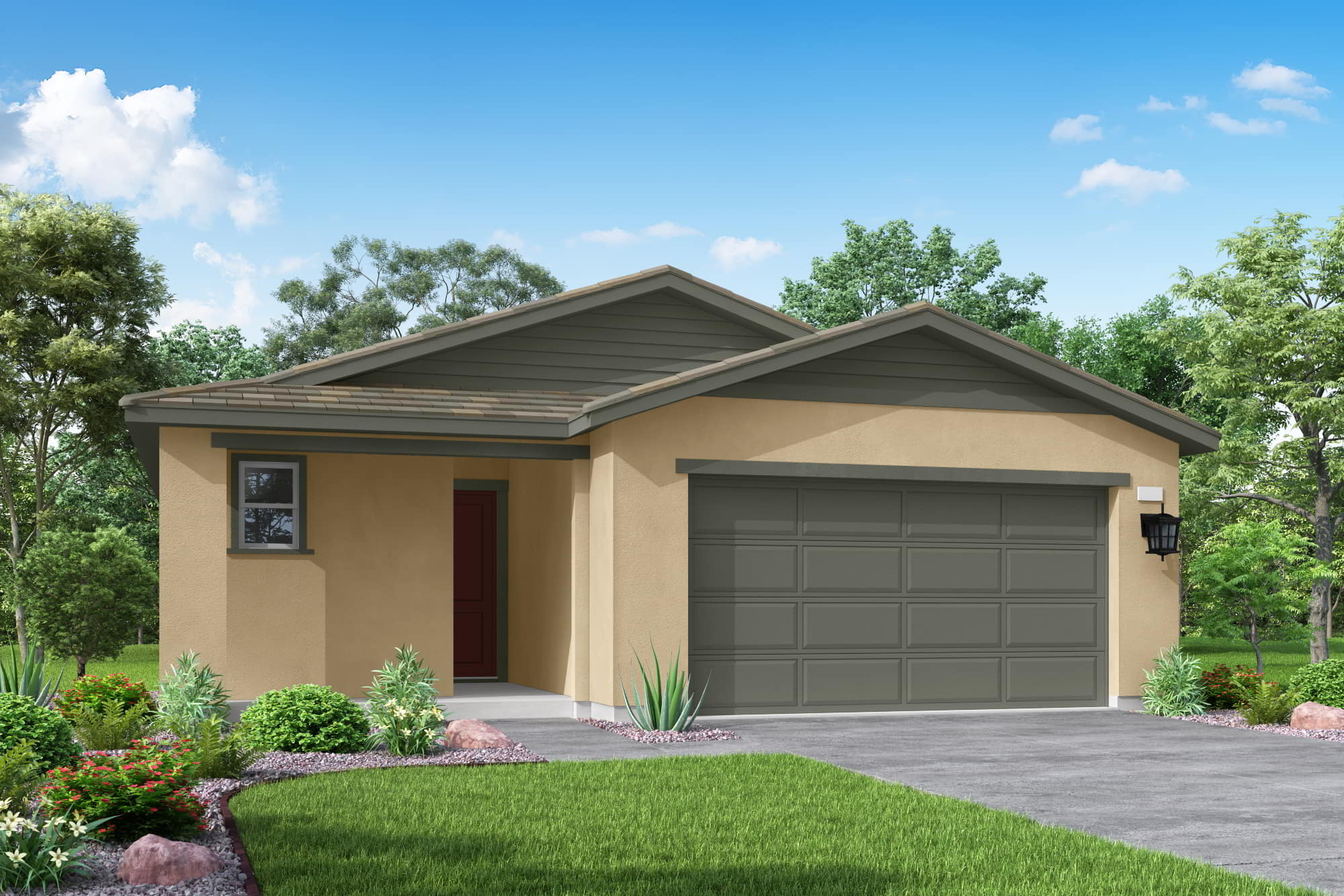 Rosetta - Plan 2A - Exterior Rendering