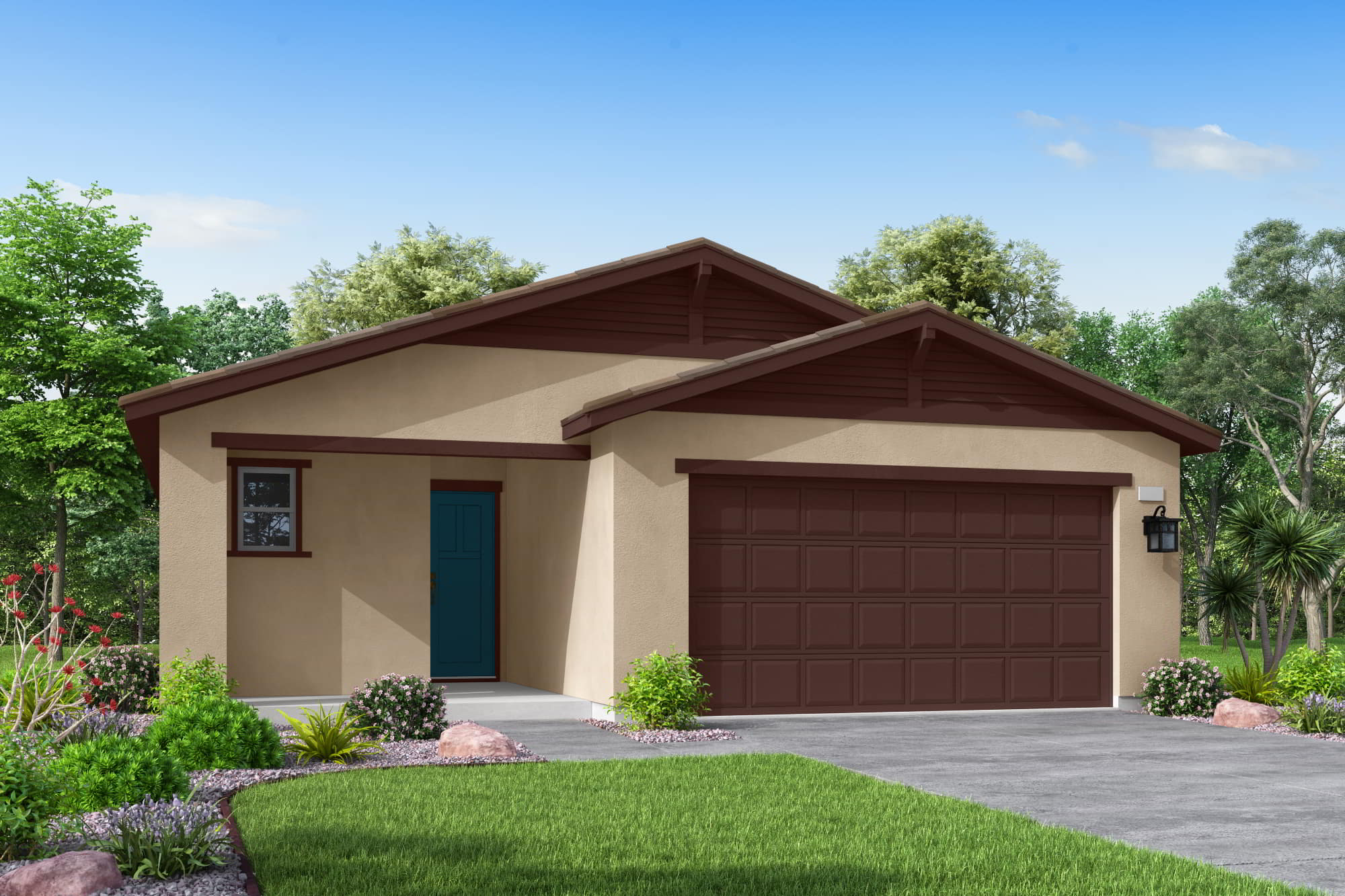 Rosetta - Plan 2C - Exterior Rendering