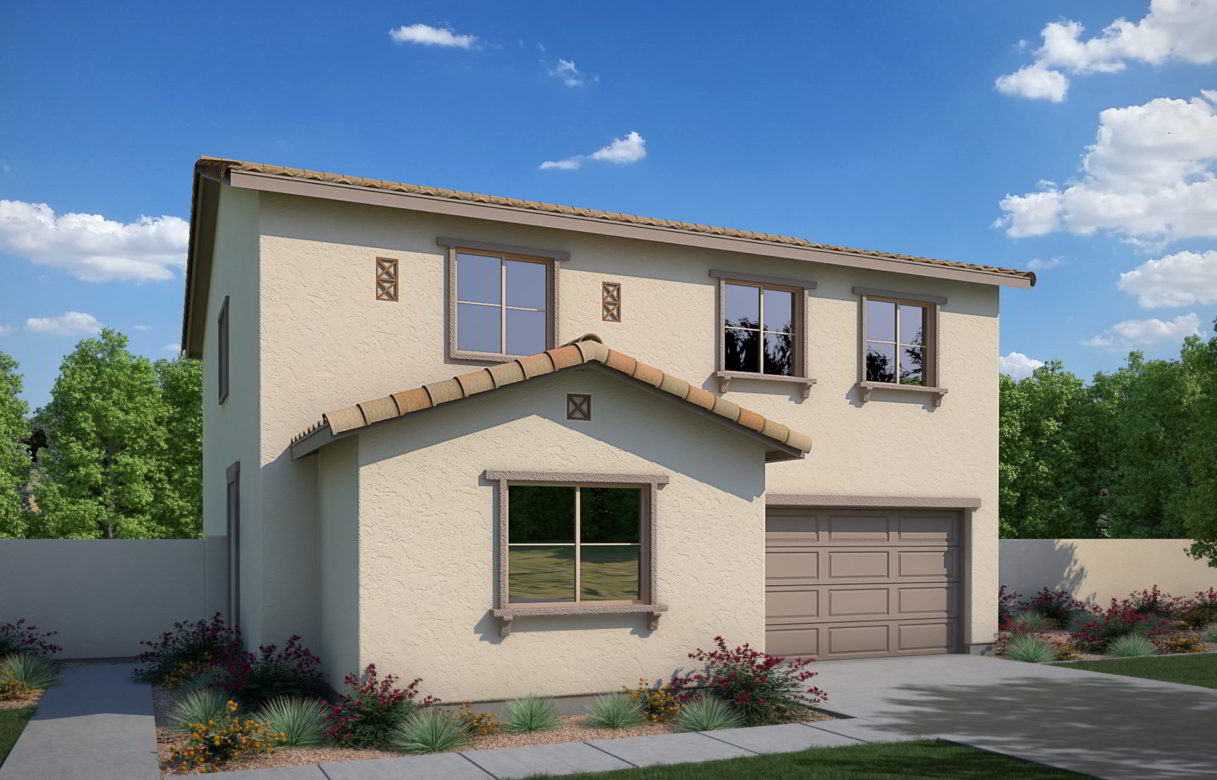 Southcreek - Plan 2A - Exterior Rendering