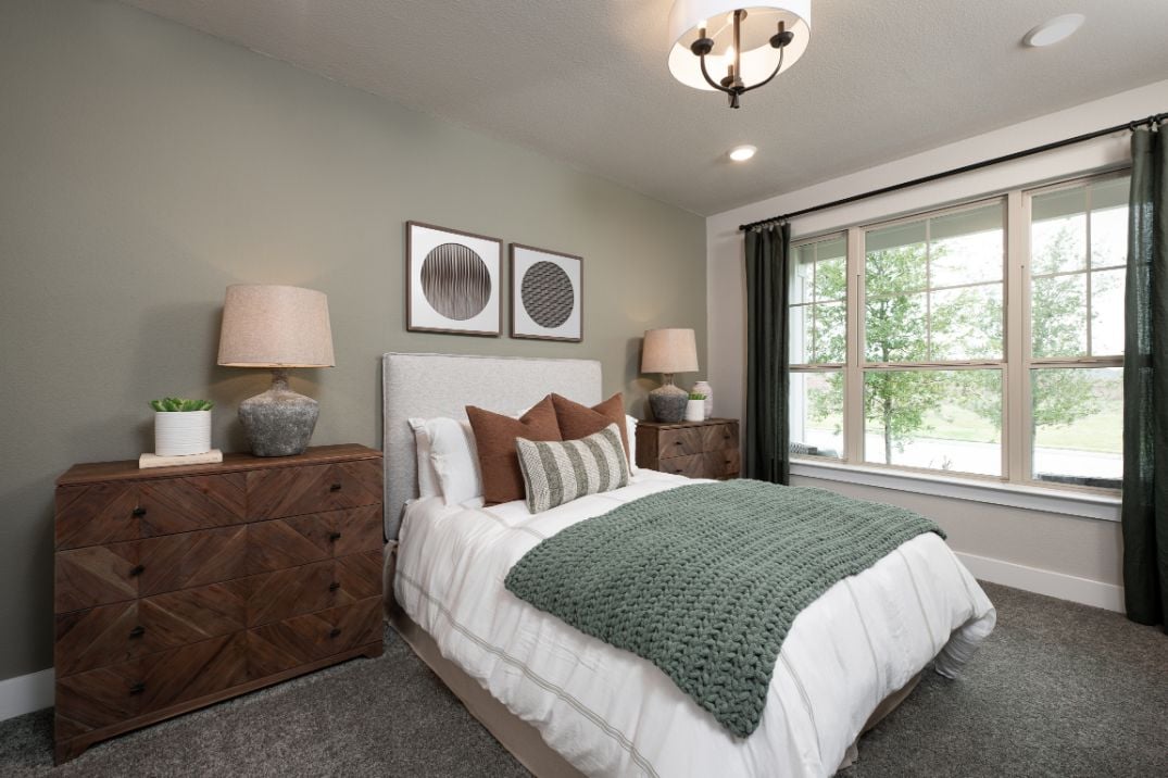 Woodcreek Emery Model Elevation E Bedroom