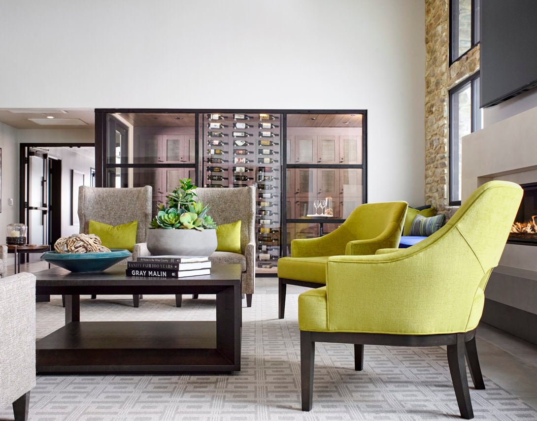 The VuePoint At Altis At Skyline Wine Lockers At Lounge