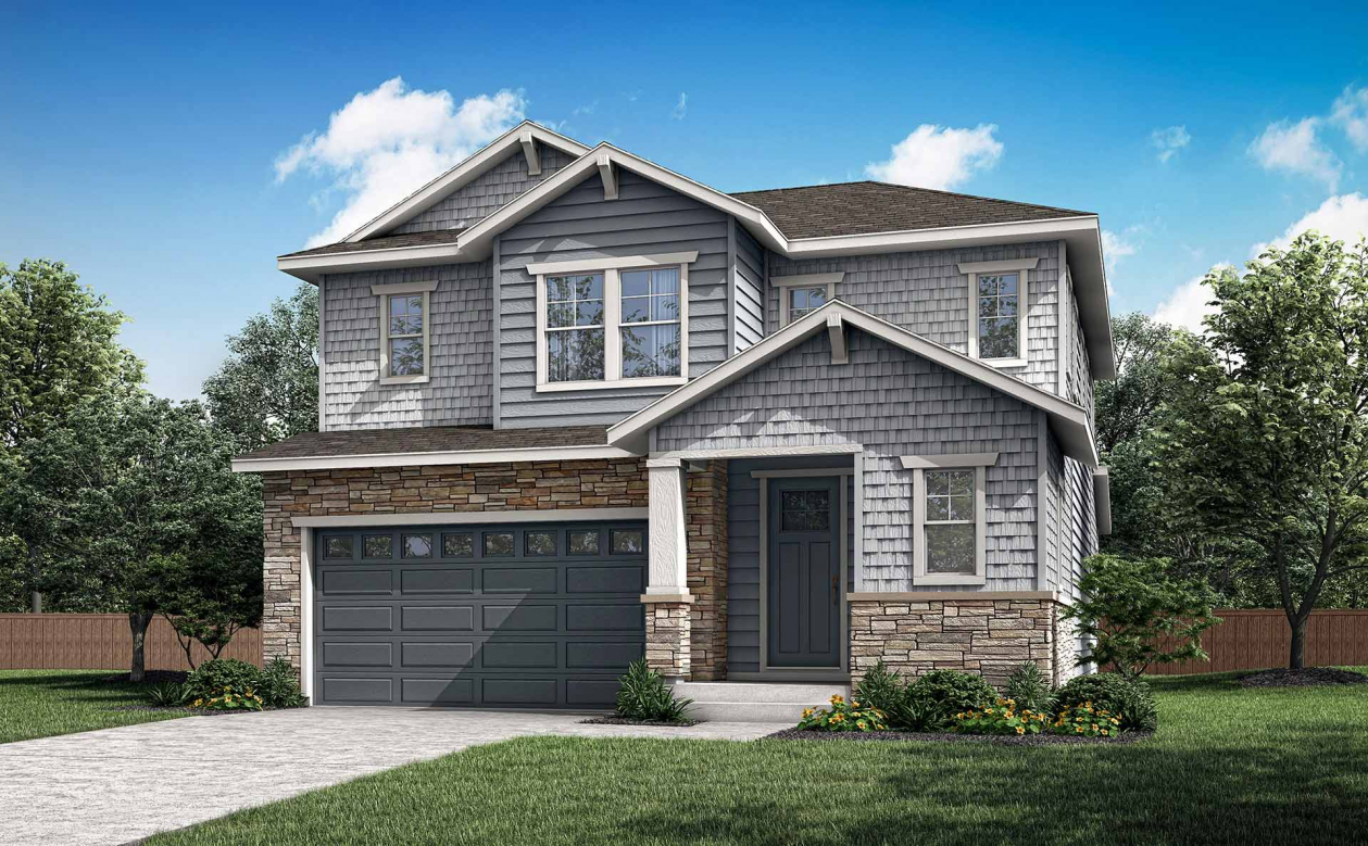 Plan 3501 B - Colorado Cottage