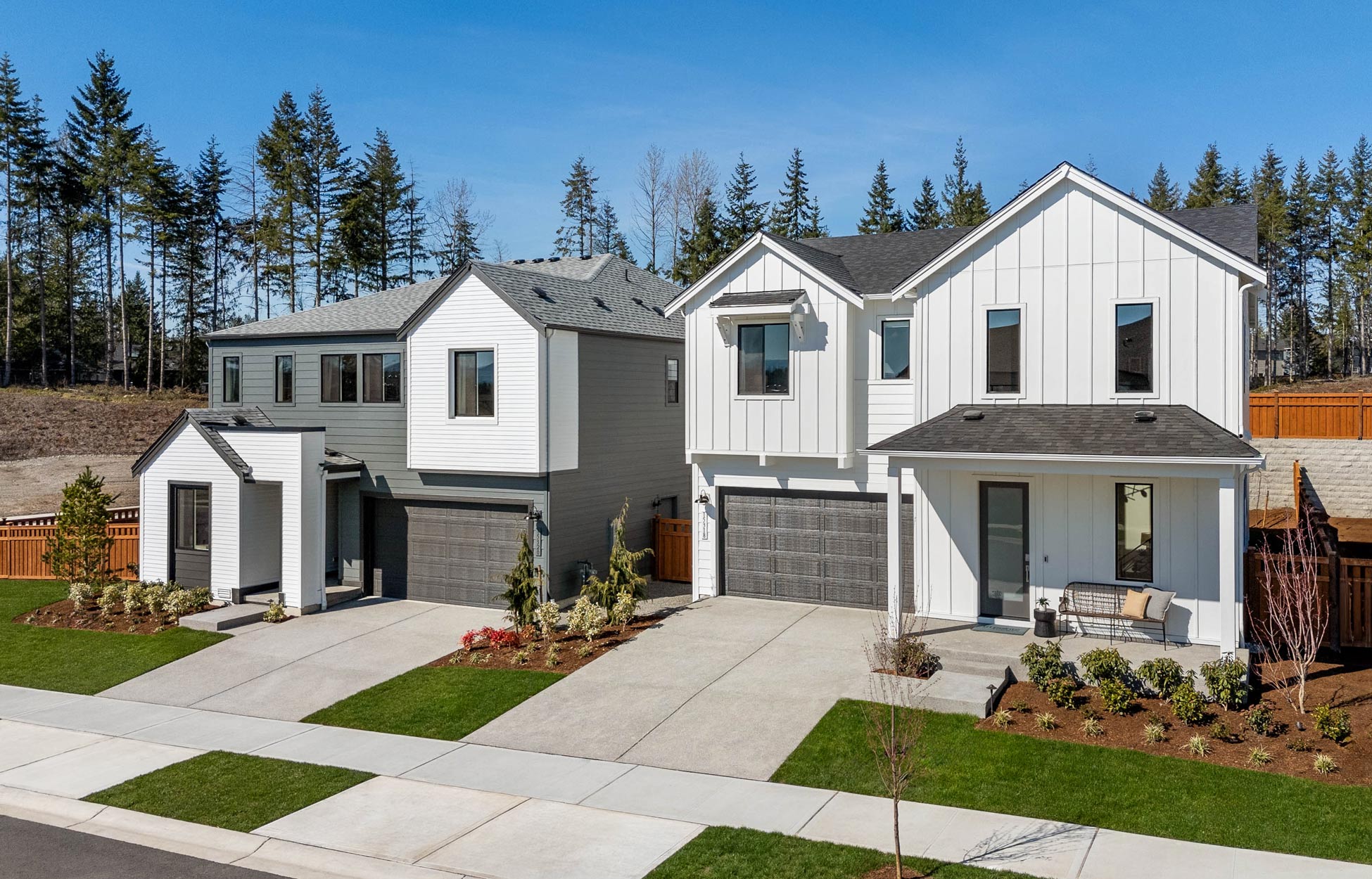 Glacier Pointe Model Homes