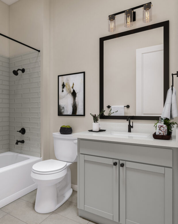 Plan 3405 | Interior Rendering Bathroom 3
