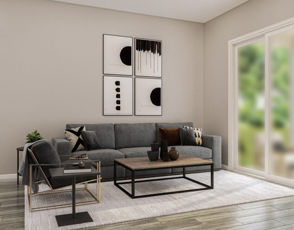 Plan 3405 | Interior Rendering Great Room