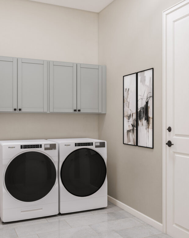 Plan 3405 | Interior Rendering Laundry Room