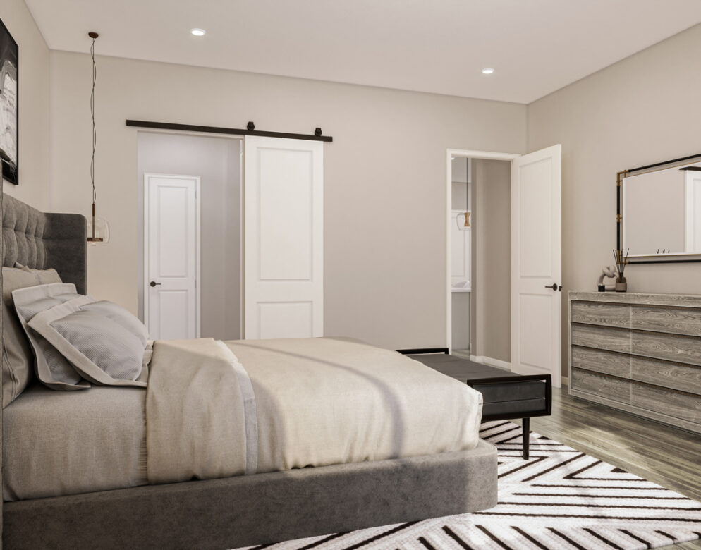 Plan 3405 | Interior Rendering Primary Suite