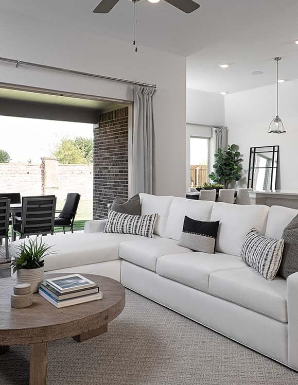 Carson Model Home Living Dining Room